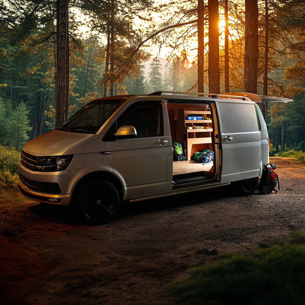 Plywood Van Racking – Monster Racking